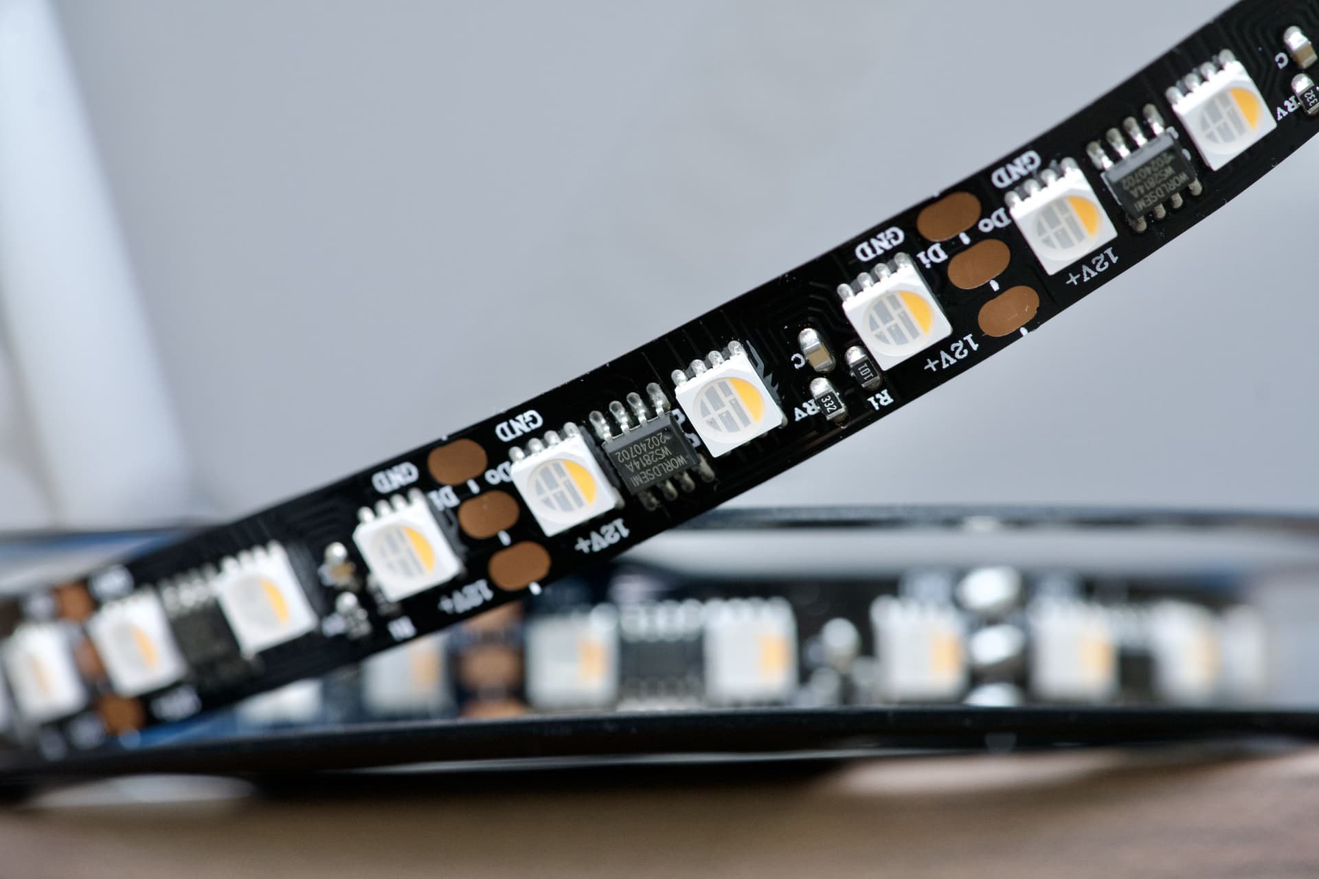 DIY Desk LED Lighting | Paul Stamatiou