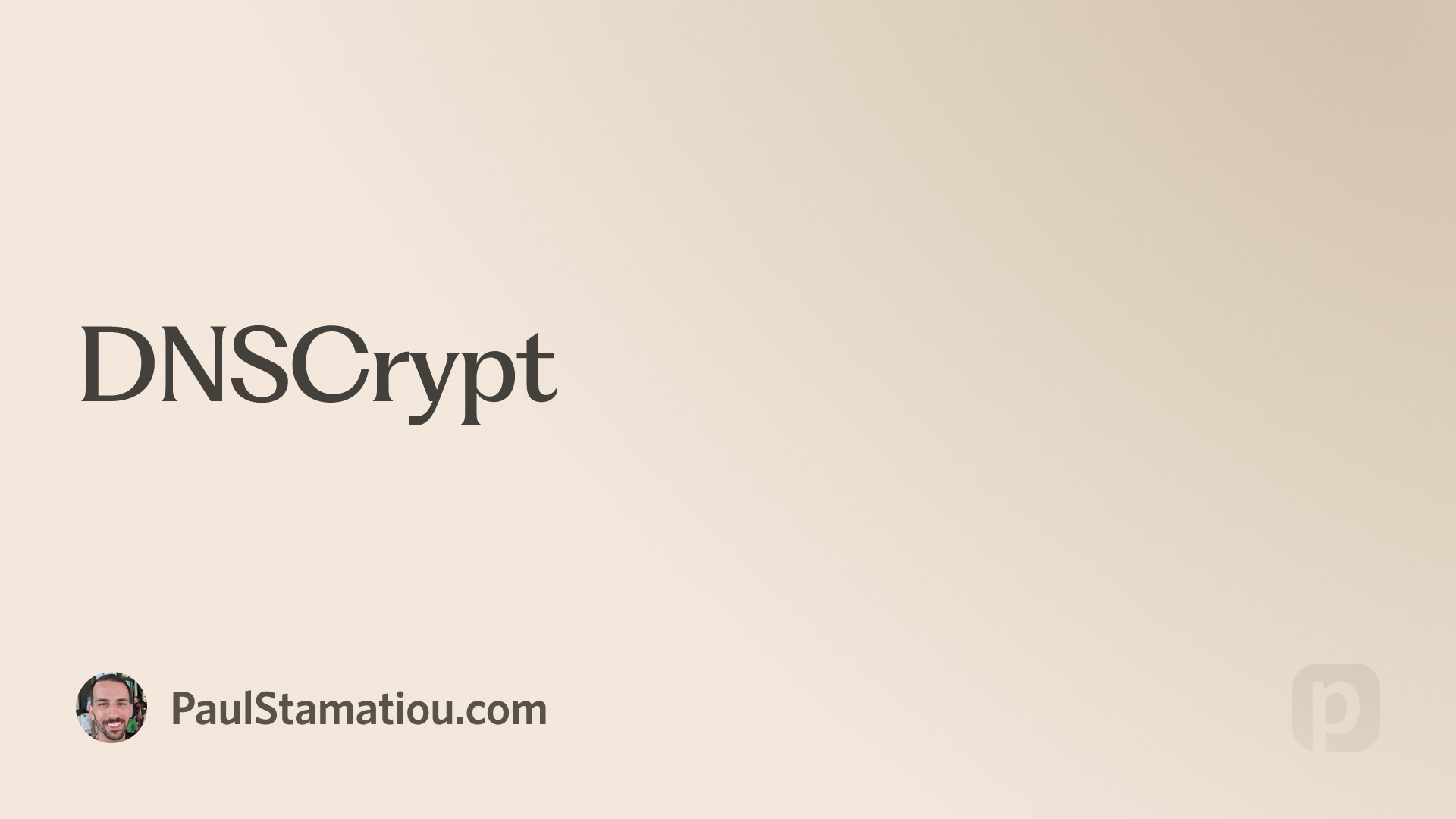 DNSCrypt | Paul Stamatiou