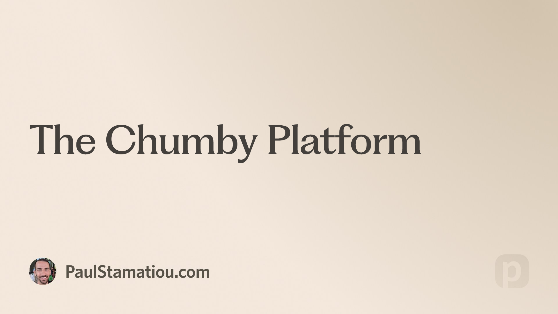 The Chumby Platform | Paul Stamatiou